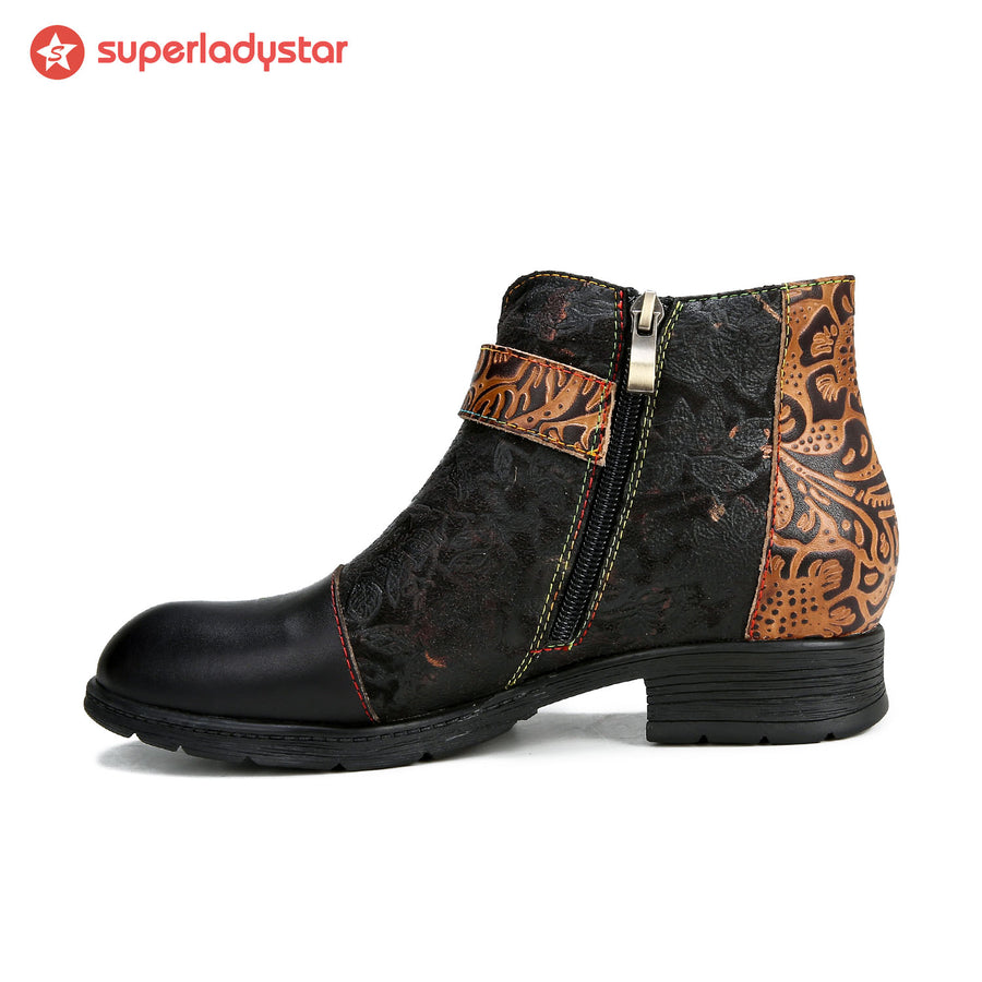 Handmade Sexy Buckle Ankle Boots – superladystar